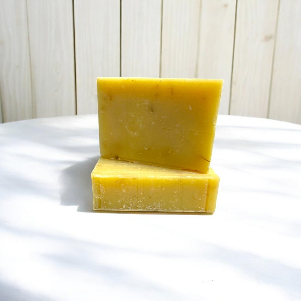 Sunlit Lemon Soap | All-Natural Vegan Bar | Refreshing Citrus Body Soap ...