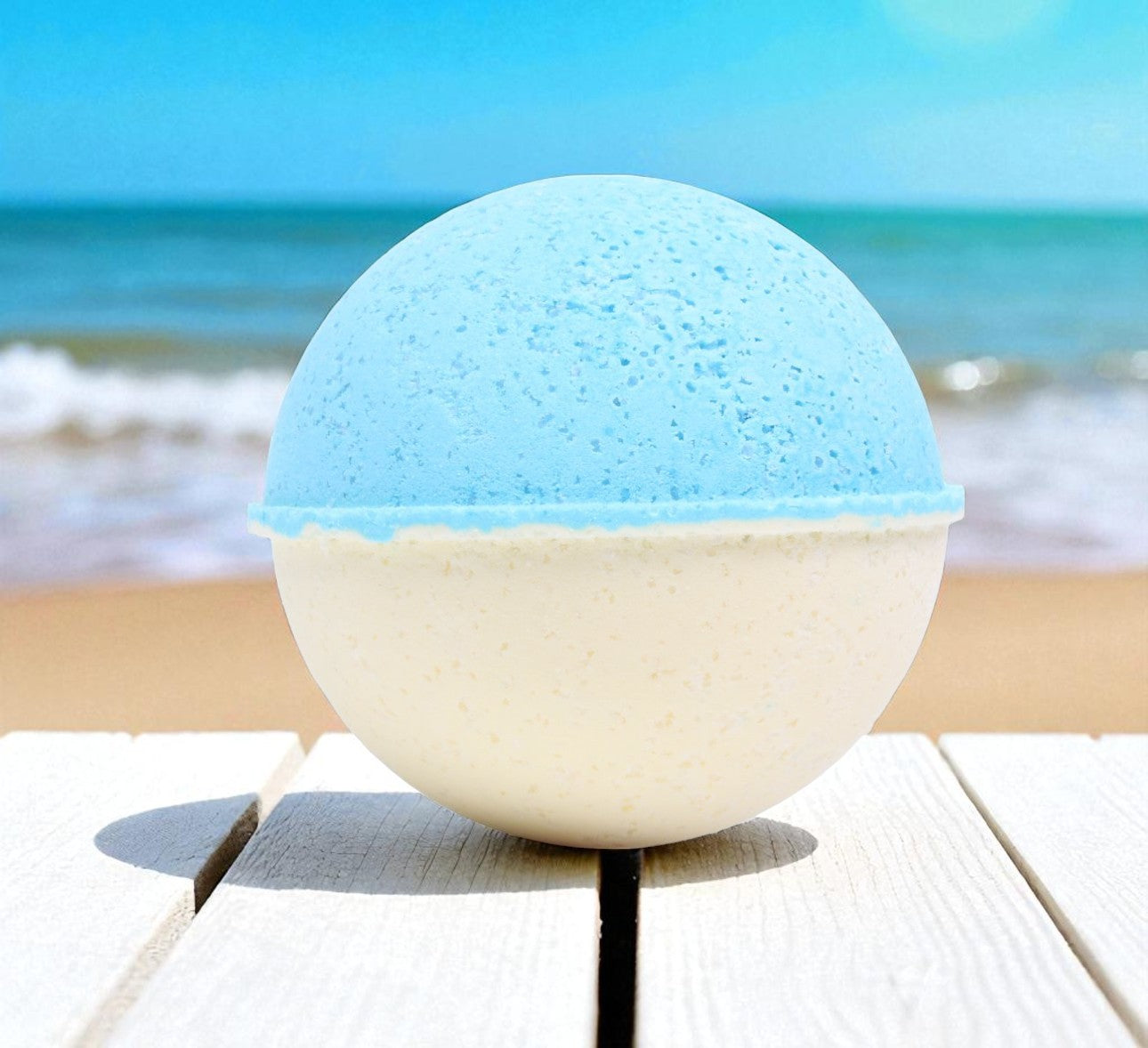 Ocean Breeze Bath Bomb | Refreshing Coastal All-Natural Bath Fizz ...